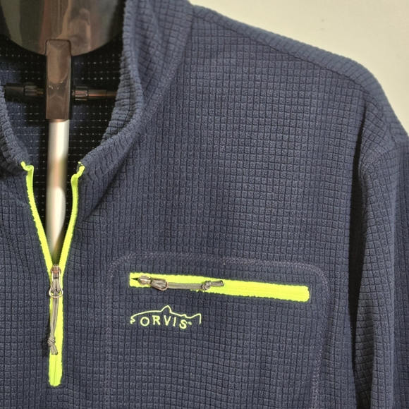 Orvis | Sweaters | Orvis Trout Bum Mens 4 Zip Fleece Pullover Jacket ...